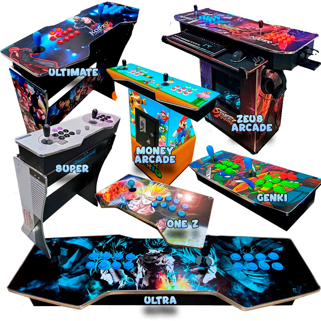 Tableros Arcade – Gamer Over Cinematicos