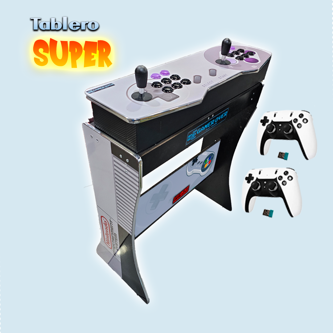Tablero Arcade SUPER – Gamer Over Cinematicos