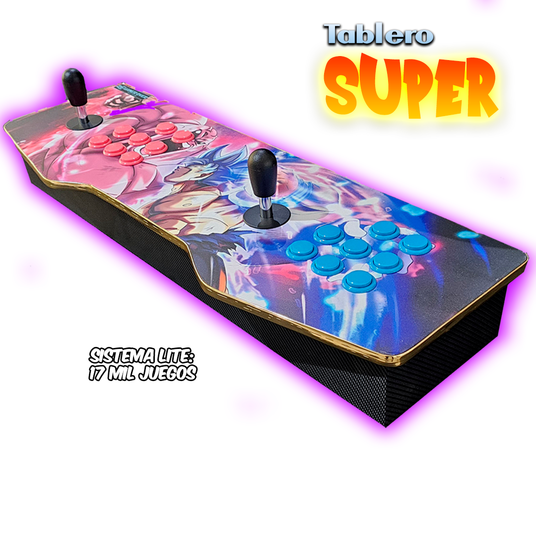 Tablero Arcade SUPER – Gamer Over Cinematicos