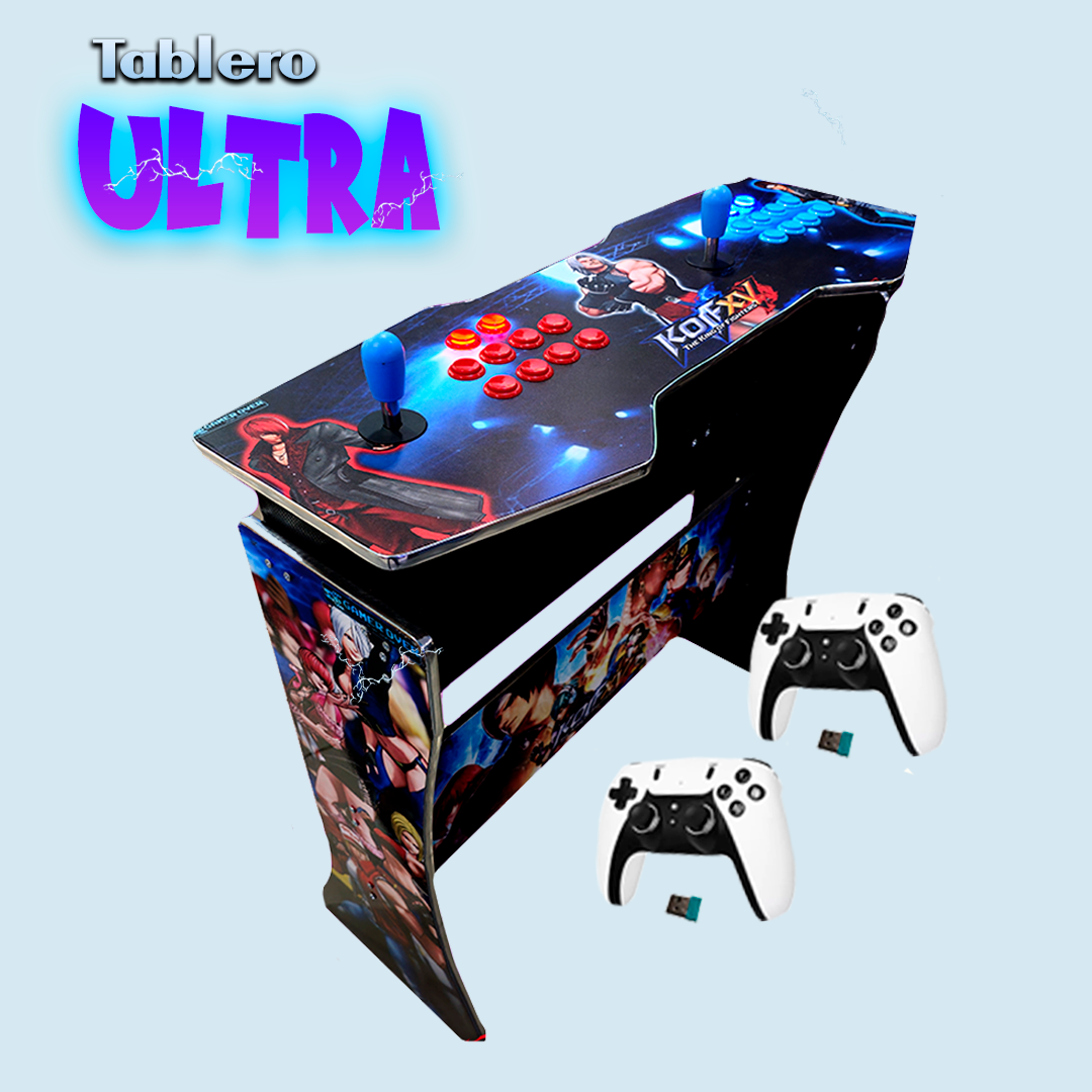 Tablero Arcade ULTRA – Gamer Over Cinematicos